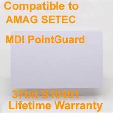 37bit S10401 Proximity Card for AMAG SETEC MDI PointGuard_Nubian-rfid